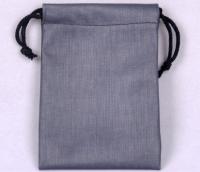 China SGS Biodegradable Promotional Drawstring Bags Small Leather Pouch TUV for sale