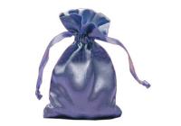 China Overlocked 5x7 Promotional Drawstring Bags Gift Silk Satin Pouch for sale