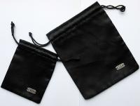 China TUV 12.5cm Satin Jewelry Pouch , Faux Custom Silk Drawstring Bags ISO9001 for sale