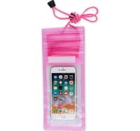 China TUV 10.5cm Transparent Mobile Bag PVC , SGS Clear Cell Phone Pouch Non Toxic for sale