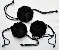 China OEM Christmas Velour Drawstring Pouch , BRC Velvet Jewelry Pouches With Logo for sale