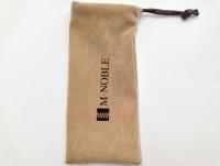 China SA8000 1C Velvet Drawstring Pouch Personalized Logo Printed string bag SGS for sale