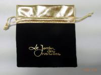 China ISO9001 Eco Velvet Drawstring Pouch Small Bags Custom Logo Printed OEM for sale
