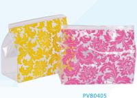 China RoHS 0.25mm Cosmetic PVC Bag , Recyclable EN71 EVA Cosmetic Bag for sale