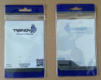 China ISO9001 SGS PVC Plastic Pouch bags Waterproof Overall Printed 0.3mm For Mobile Phone for sale