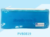 China SA8000 0.3mm Zippered Gift Bags Custom PVC Plastic Waterproof Pouch For Packing TUV for sale