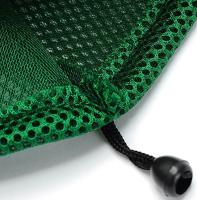 China SGS RoHS Nylon Mesh Drawstring Bags Polyester Reusable Small Pouch PMS Color for sale