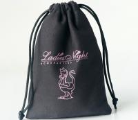 China SGS Knit Velvet Drawstring Pouch Small Knit Velour Bags 50x27cm for sale