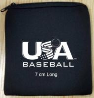China Custom Size Neoprene Cosmetic Toiletry Bag Waterproof Make Up Zipper Bags for sale