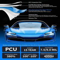 China Ultra Clear PCU Paint Protection Film Self Healing 15 Year Warranty UV Resistant PPF for sale