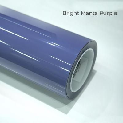 China UV Resistant Metallic PPF Purple Color Change PPF Customized for sale