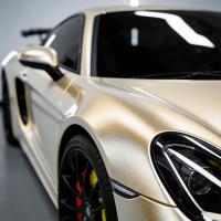 China Color Changing Self-Healing UV Resistant Paint Protection Film for Car Wrap with Matte White to Gold Finish for sale