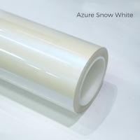 China Snow White Color Shift Car Wrap Glossy TPU Film 6 mil 1.52x15m Self-Healing for sale