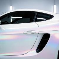 China Self Healing Color Shift PPF UV Protection Frost White Car Wrap Scratch Resistant for sale