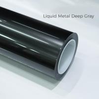 China Self Healing Metallic PPF UV Protection PPF Vinyl Wrap Deep Gray for sale