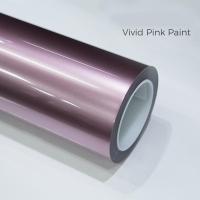 China UV Protection Color PPF Scratch Resistant Automotive Paint Film Vivid Pink 1.52x15m 6.5mil for sale
