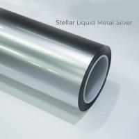 China Liquid Metallic Silver Vinyl Wrap 1.52x15m Self Healing Gloss PPF Full Vehicle Wrap for sale