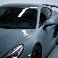 China Self Healing Matte Color PPF Scratch Resistant Grey Car Vinyl Wrap Customized for sale