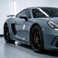 China Self Healing Matte Color PPF Scratch Resistant Grey Car Vinyl Wrap Customized for sale