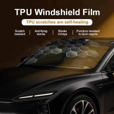 China 1.8 mil Car Window Film Anti Glare Nano Ceramic Tint 99% UV Rejection 85% IRR for sale