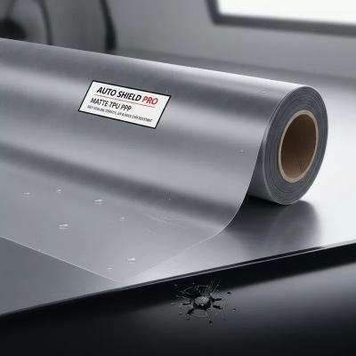 China Self-Healing Matte TPU PPF Paint Protection Film with Scratch Resistant and UV & Rock Chip Resistant for Vehicles for sale