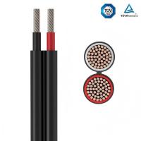 China H1Z2Z2-K Twin Core Solar Cable 1500V DC TUV | Guoning for sale