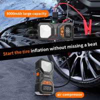 China Multifunctional 4 In 1 Car Jump Starter Pack 1200A Portable Jump Starter Pack QC3.0 Fast Charging for sale