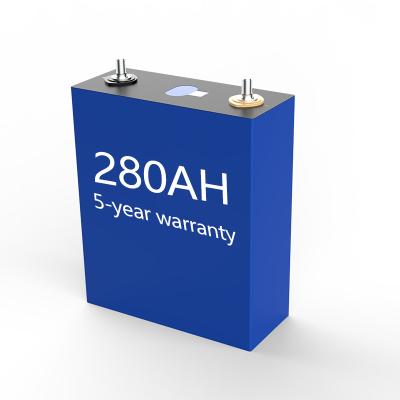 China Rechargeable 280Ah Prismatic LFP Cell Lithium Ion With Aluminum Shell For Solar Energy Storage for sale