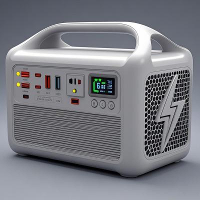 China Remote Control Portable Battery Power Station With Type C And Flashlight For Energy Storage for sale