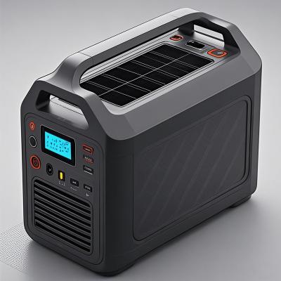 China 220V 50Hz Portable Battery solar energy generator  Wireless Charging AC Output And USB Ports for sale