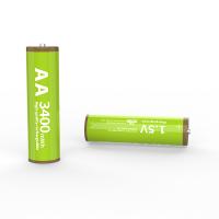 China Convenient Solid State AA Rechargeable Lithium Ion Battery Safety With 1000 Cycles Life for sale