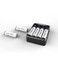 China 3400mWh AA Rechargeable Lithium Ion Battery Long Lasting For Boats Or Toys for sale