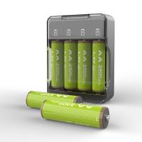China Cylindrical 1.5V AA Rechargeable Battery For Air Conditioning TV Remote Control for sale