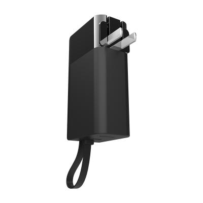 China 22.5W Output 3 In 1 Quick Charger Power Bank Micro USB Safety With Over Discharging Protection for sale