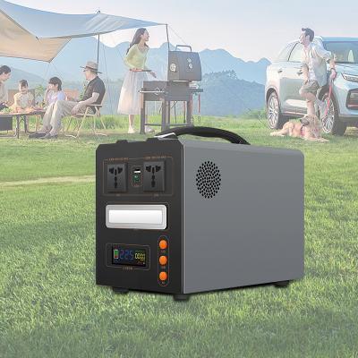 China 600W Emergency Backup Power Supply – LiFePO4 Battery Generator For Storm And Blackout Protection Portable Power For Trade Shows for sale