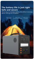 China 600W Emergency Backup Power Supply – LiFePO4 Battery Generator For Storm And Blackout Protection Portable Power For Trade Shows for sale