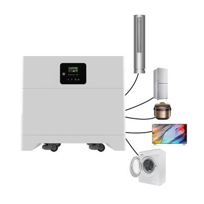 China 5000W 10000Wh Home Energy Storage System 3400W MPPT UPS Household Solar Battery for sale