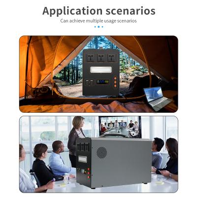 China Clean Energy Solar Generator – 1500W Portable Power Station for Off-Grid Living and Low-Carbon Lifestyle for sale