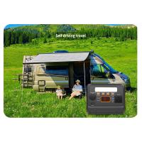 China Wholesale Portable Power Station 220V Outlet Peak 1200W Solar Energy Generator  smoke Lighter For Camping And Outdoor Recreation for sale