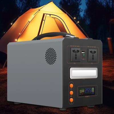 China OEM portable power station Lithium Ion 600W Portable Power Station Portable Battery Generator For Outdoor Solar Backup for sale