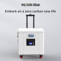 China Wholesale Home Battery Storage System 3500W AC Output Portable Power Station With LiFePO4 Battery 5Kwh And Wall-Mounted Design for sale