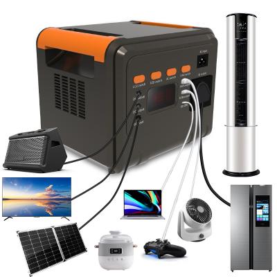 China wholesale portable power station 295Wh 300W Portable Power Station MPPT Pure Sine Wave Inverter Portable Solar Generator for sale