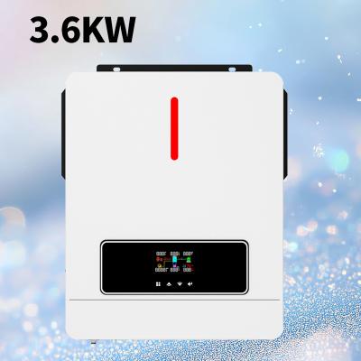China 3600W Hybrid Solar Inverter With 120A MPPT Controller And 110v Pure Sine Wave Output for sale
