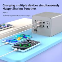 China Compact 76.8Wh Portable Power Station with 12V DC Appliance Power and Solar Input for sale