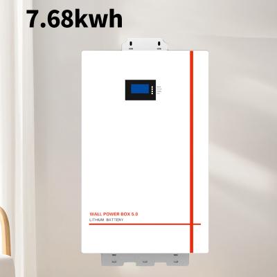 China 7.68 KWh Home Energy Storage System 51.2V 150Ah LiFePO4 Residential Battery Storage for sale