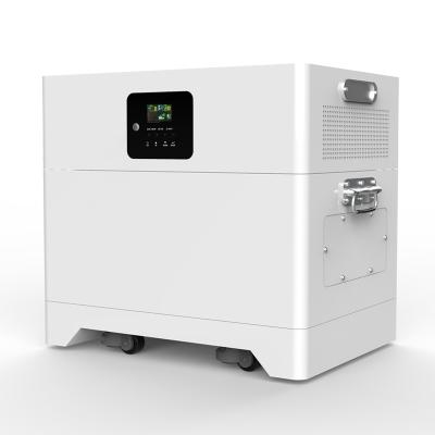 China 5kW AC Output Residential Solar Battery Storage 10kWh With 3400W MPPT Charging for sale