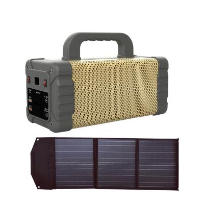China 300W Portable Power Station with AC Output 220V/110V USB Output QC18W and TYPE-C Output PD18W for sale