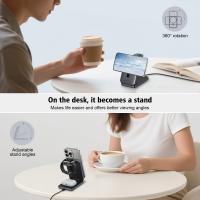 China Ultra Slim 3-in-1 Magnetic Wireless Charger with 360° Adjustable Stand for iPhone, Apple Watch, and AirPods for sale
