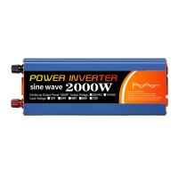 China Portable Solar Inverter 2000W Peak Power with Pure Sine Wave and 110VAC/220VAC Output for Home Use for sale