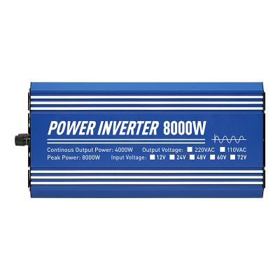 China 24V/48V/60V 8000W Peak Power Pure Sine Wave Solar Inverter for Home Use with Lithium-Ion Battery Compatibility for sale